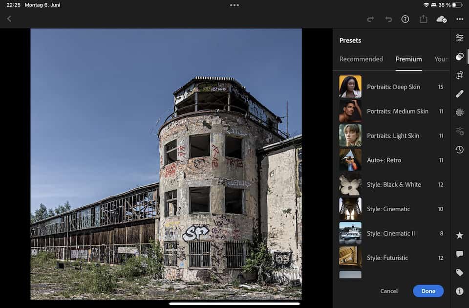 Review: Adobe Lightroom Mobile Premium and what's included