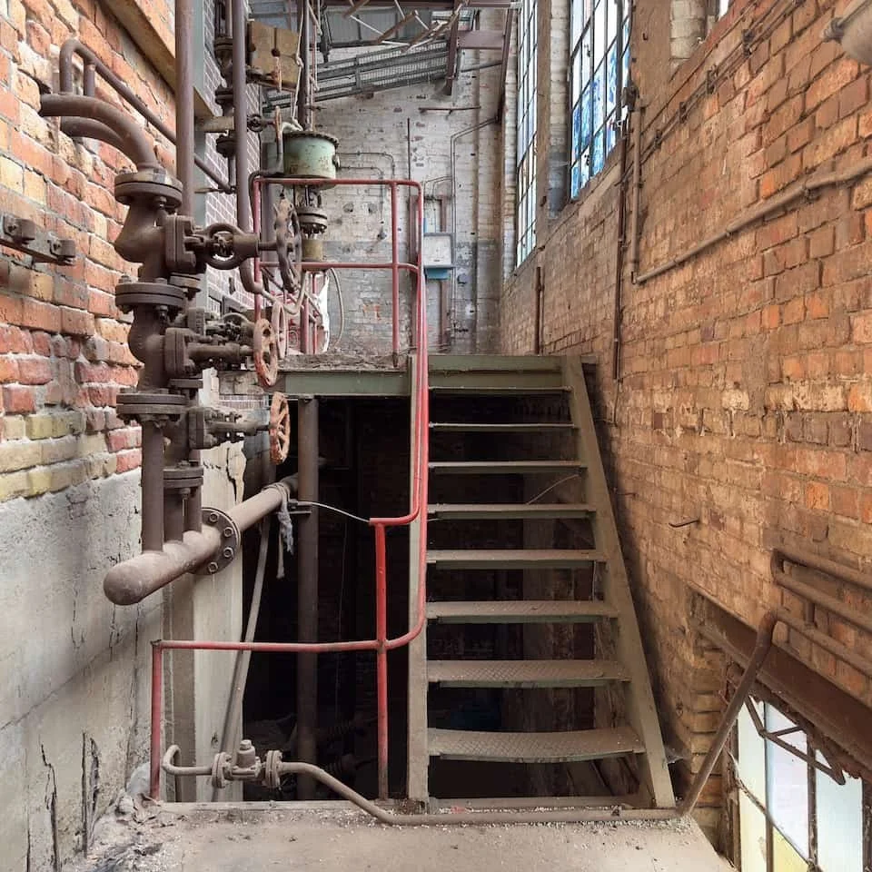 The abandoned textile factories in Forst-Lausitz, Germany