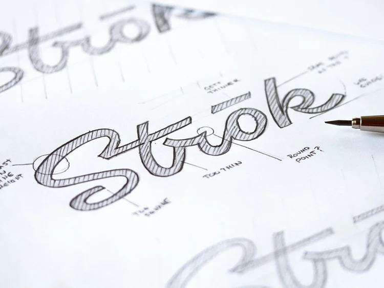 Strok Golf Wordmark Logo Design | Logo Design in Denver, Colorado