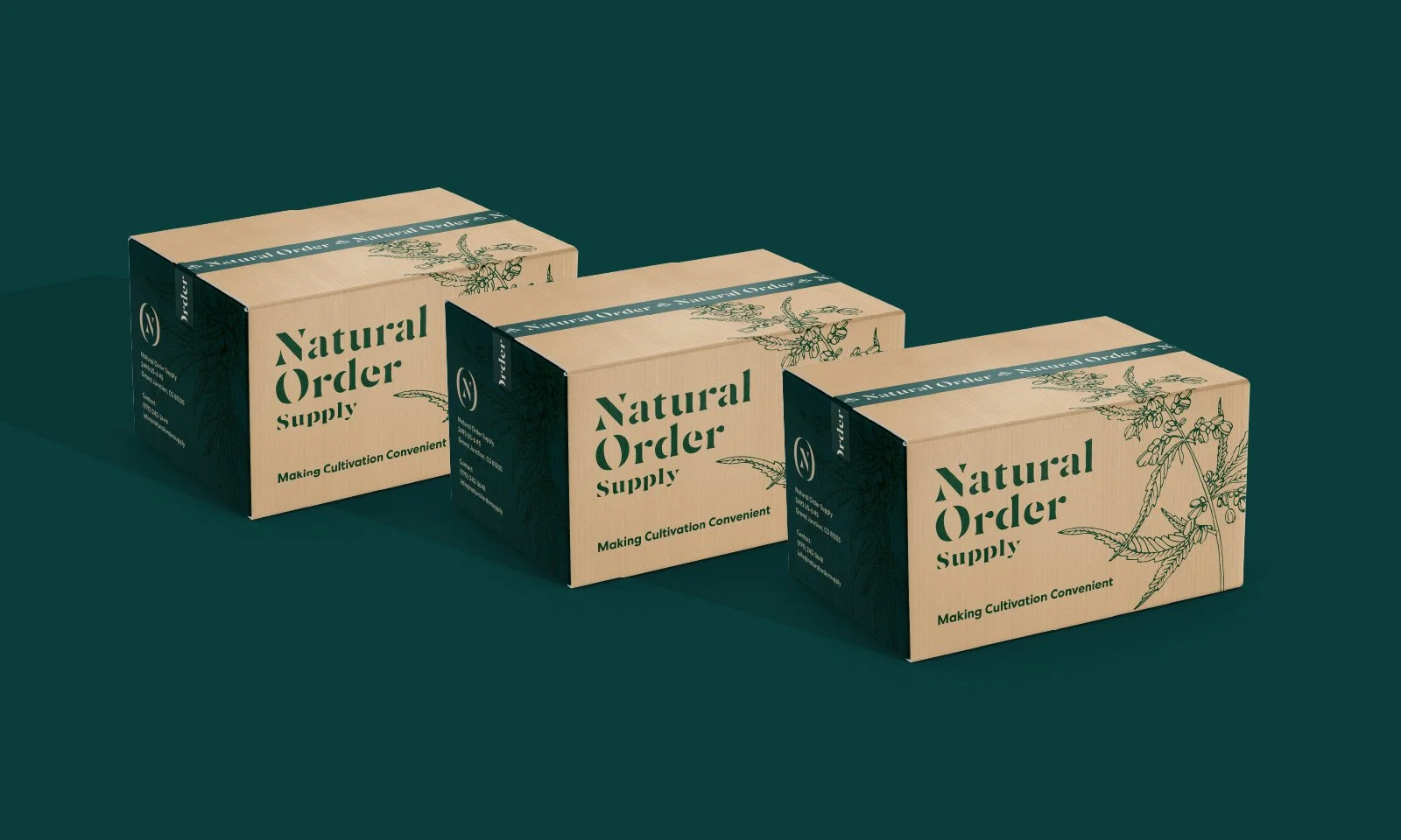 Logotype and Branding for Natural Order Supply | Grand Junction, Colorado