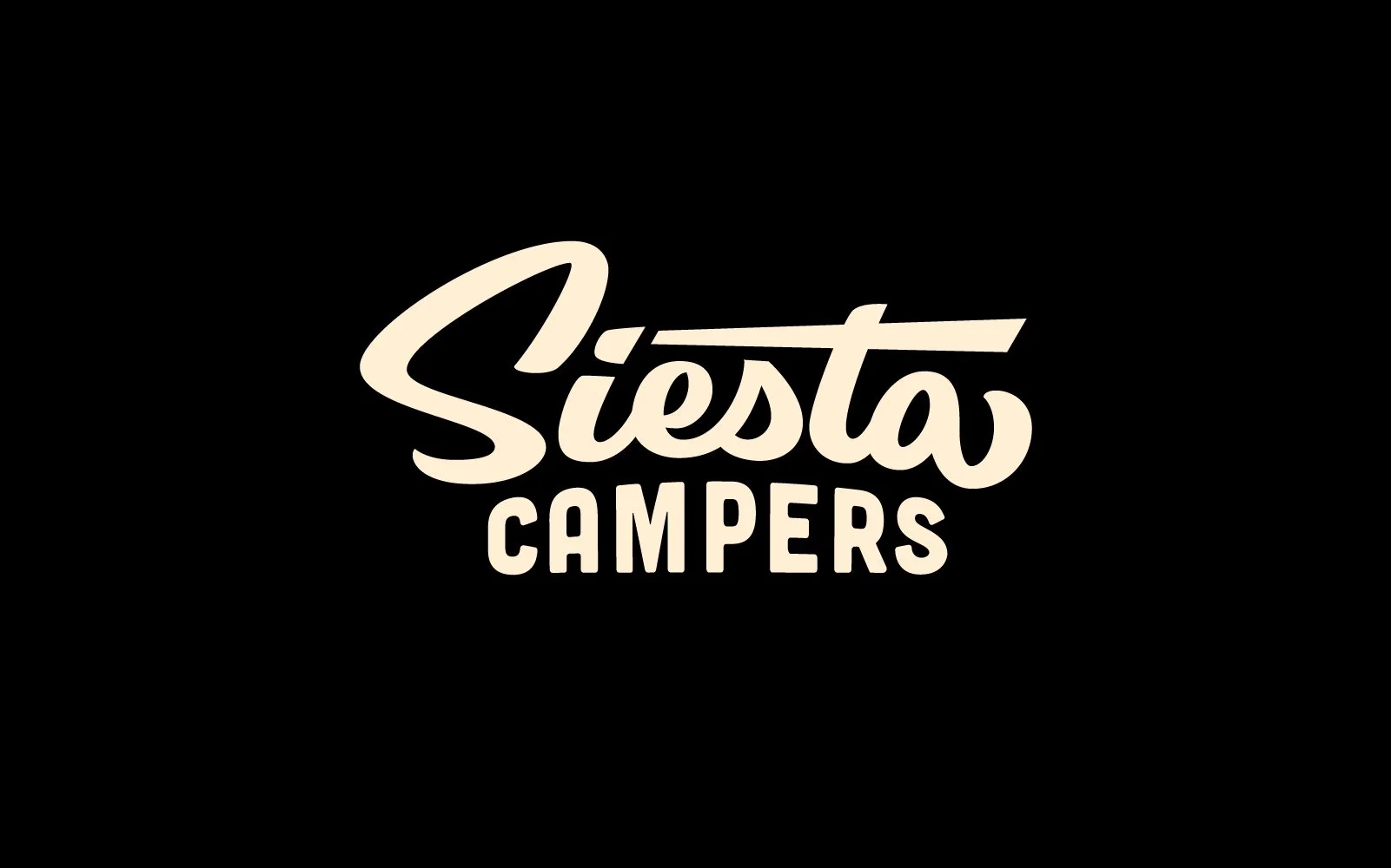 Siesta Campers Wordmark Logo Refresh