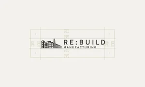 Logo Design & Branding for Re:Build Manufacturing - Wells Design