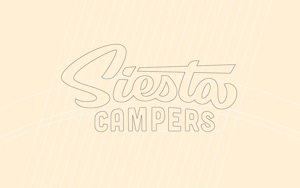 Siesta Campers Wordmark Logo Refresh