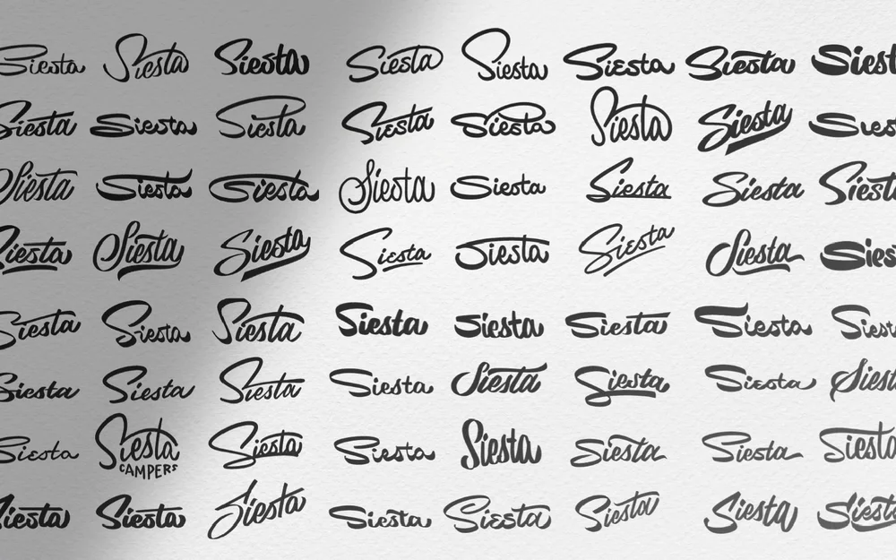 Siesta Campers Wordmark Logo Refresh