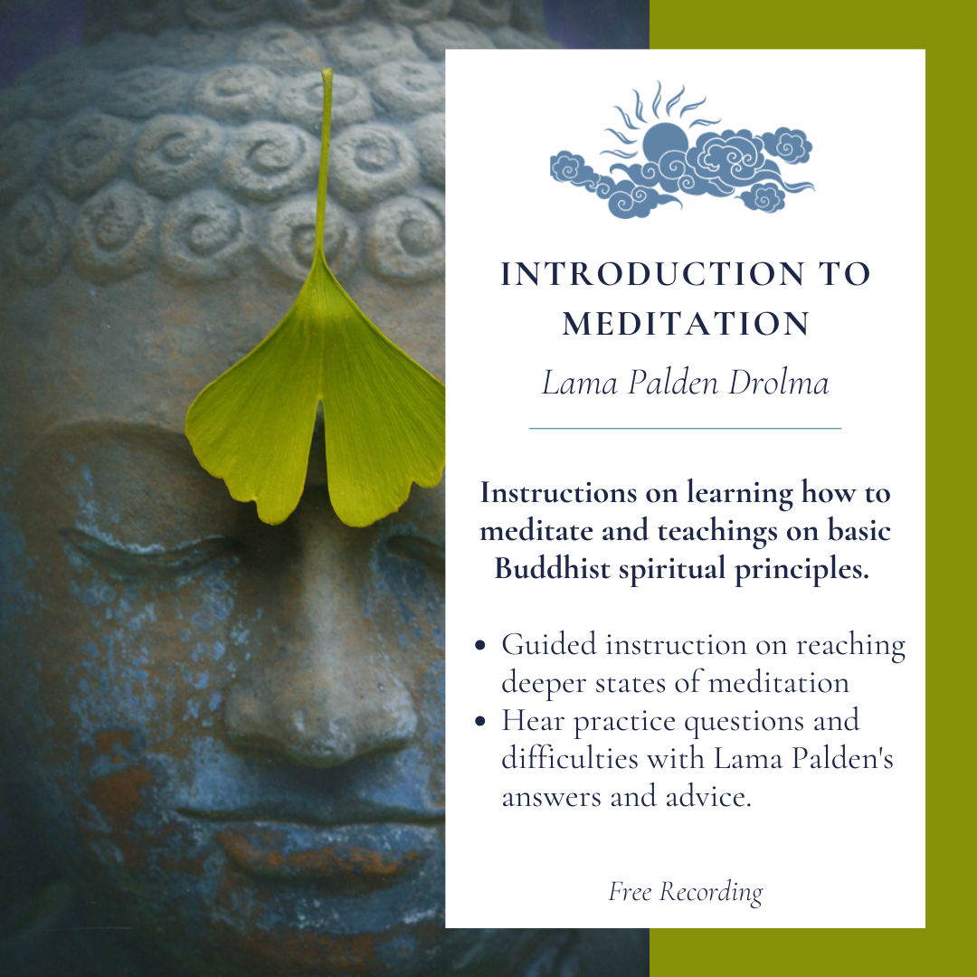 Introduction to Buddhism Free Event — Sukhasiddhi Foundation