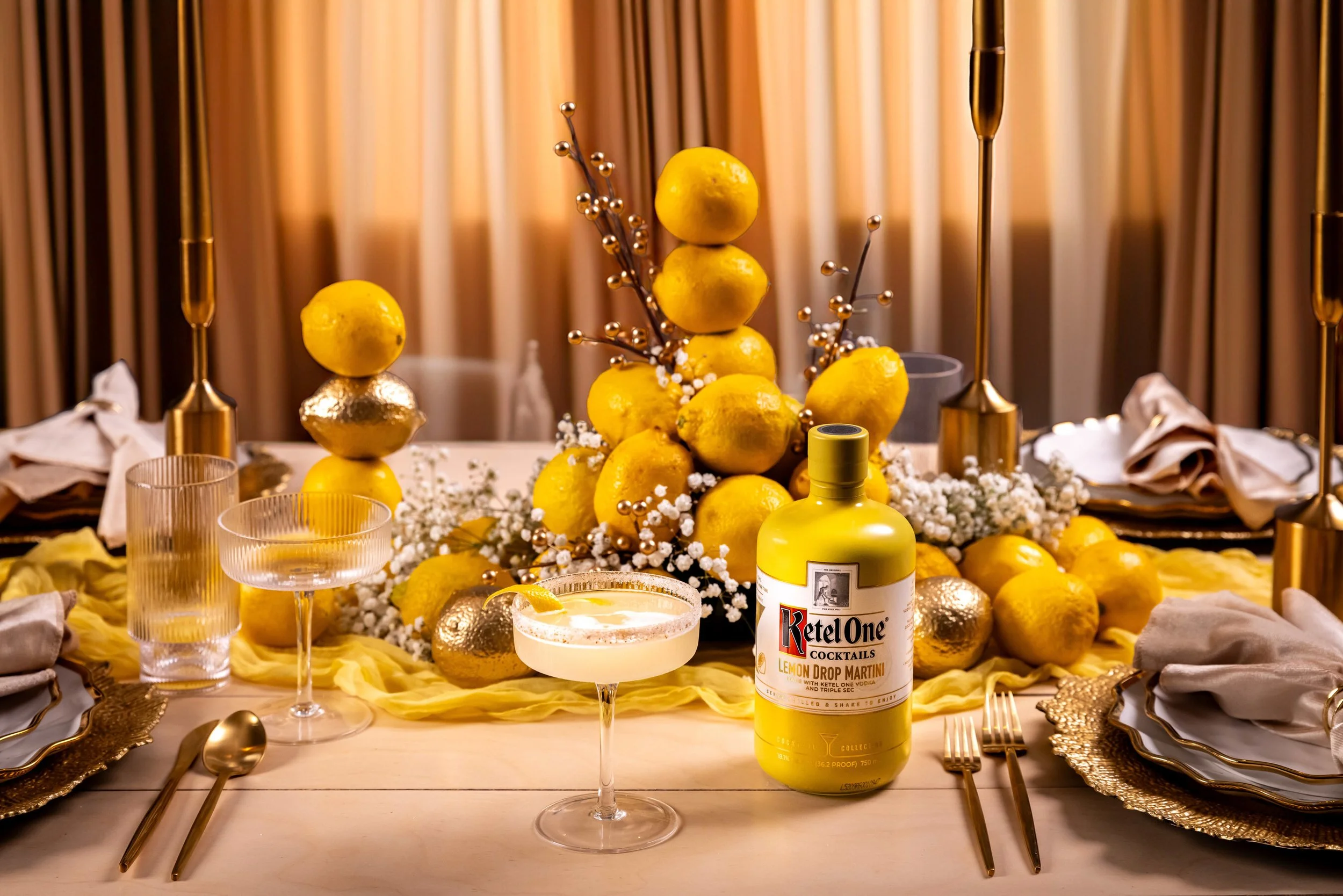 The Cocktail Collection Drops A Zesty New Lemon Martini—And A Holiday ...
