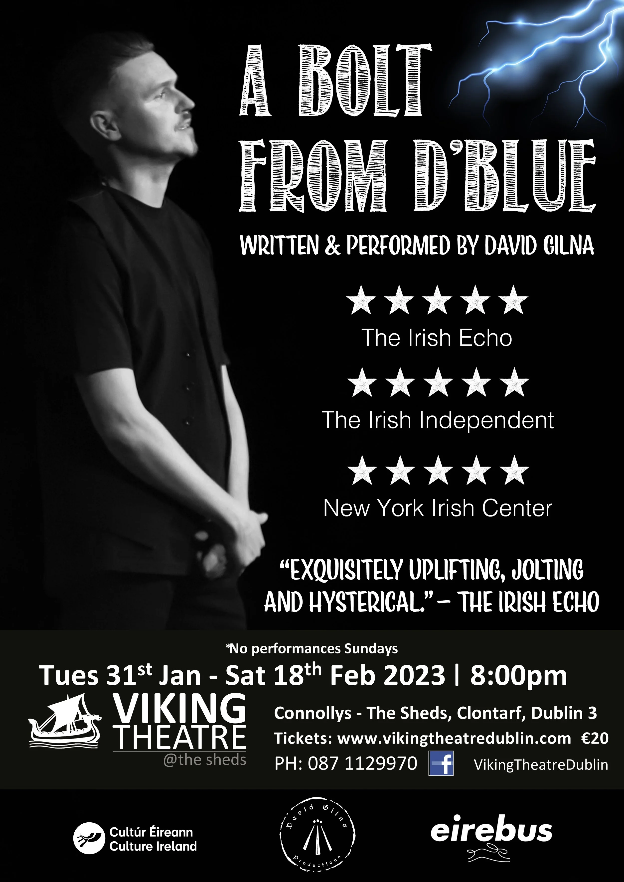 A Bolt From D’Blue — Viking Theatre Dublin