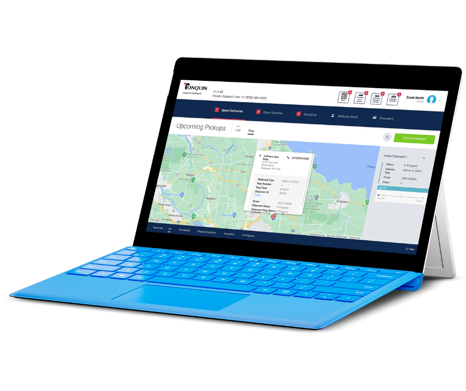 Dispatching & Routing — Tonquin