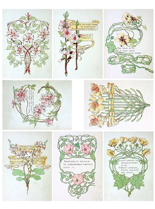 Flowers and Poetry Ephemera — The Art Scavenger