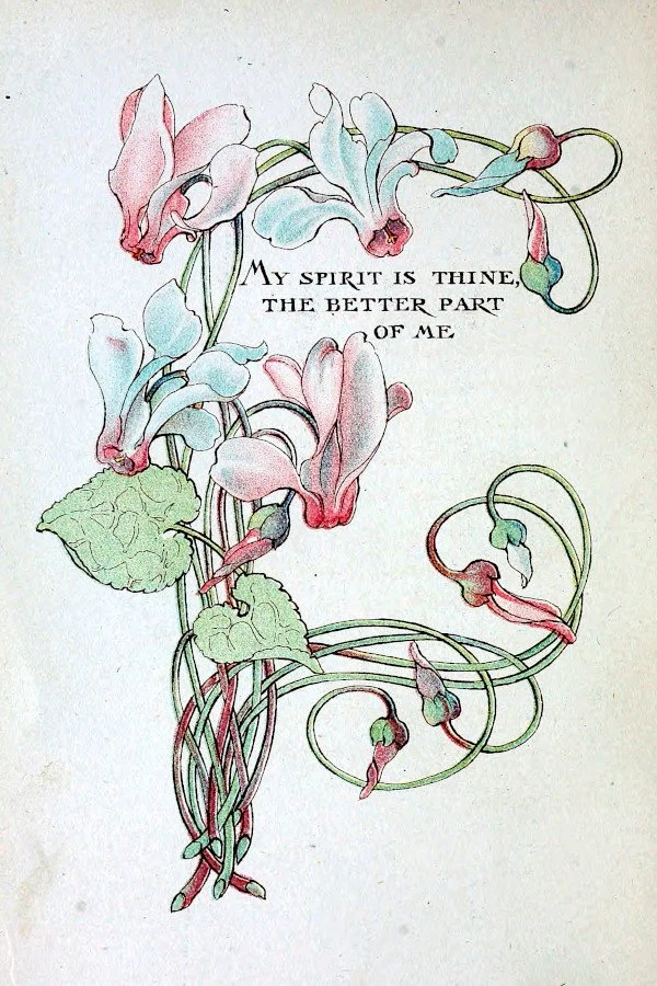 Flowers and Poetry Ephemera — The Art Scavenger