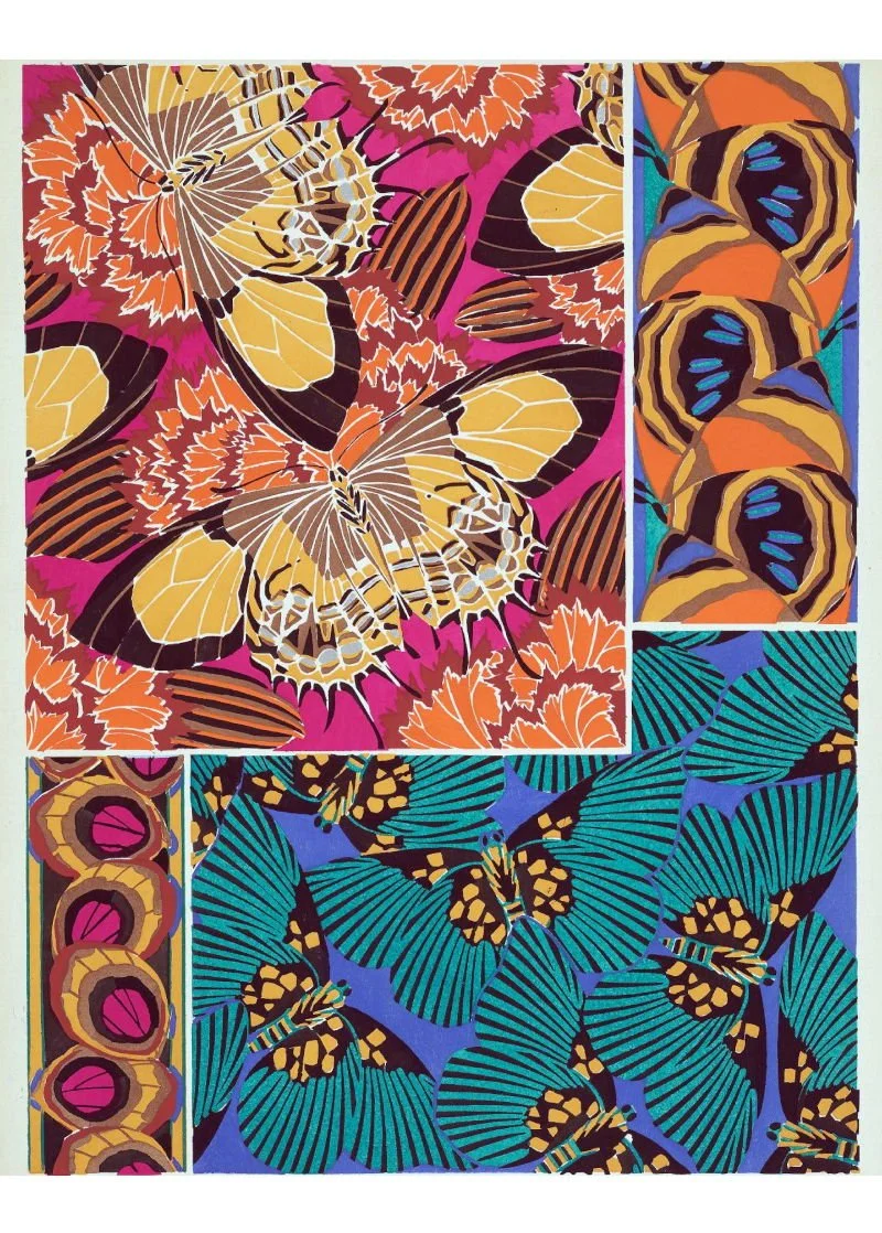 Free Butterfly Paper Printables for Mixed Media — The Art Scavenger