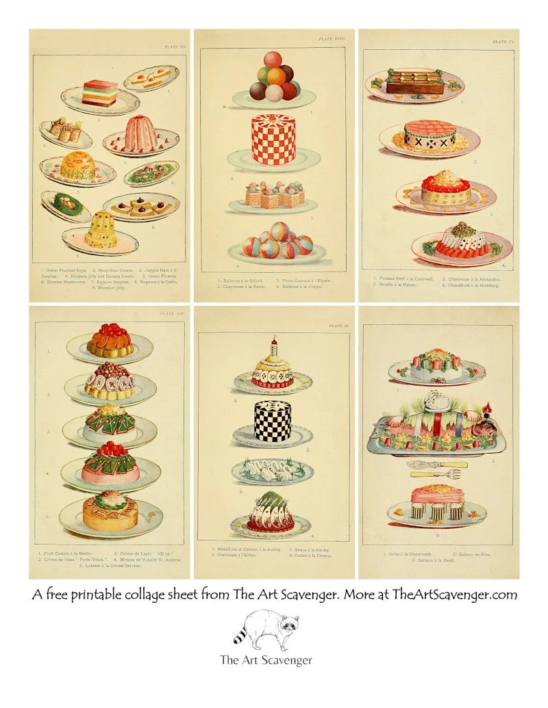 Ephemera — Free Printable Collage & Ephemera Sheets — The Art Scavenger