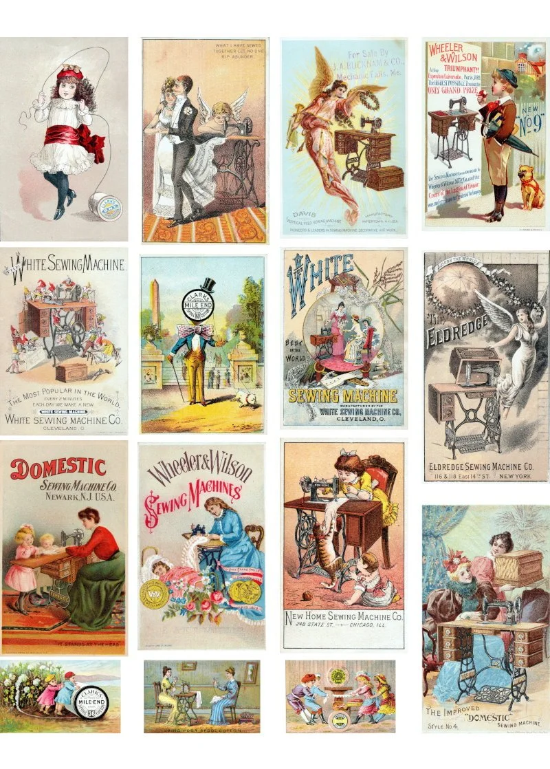 Ephemera — Free Printable Collage & Ephemera Sheets — The Art Scavenger