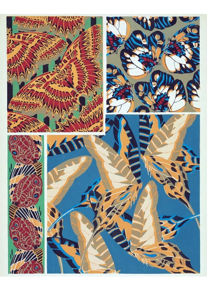 Free Butterfly Paper Printables for Mixed Media — The Art Scavenger