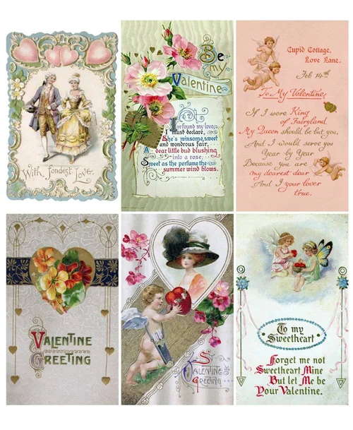 Free Printable Vintage Valentines — The Art Scavenger