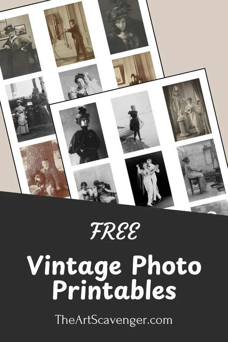 Free Printable Photos + How to Build a Personal Aesthetic with Vintage ...