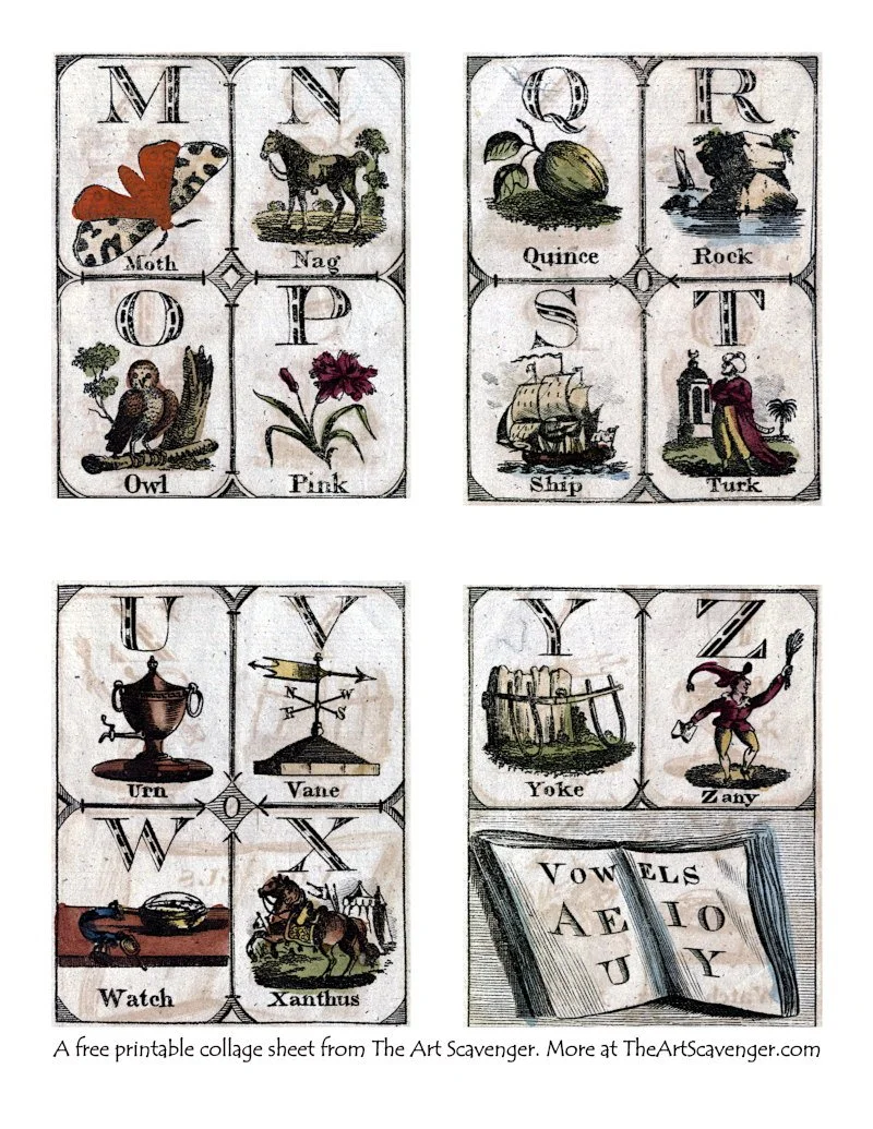 Free Royal Alphabet Printables — The Art Scavenger