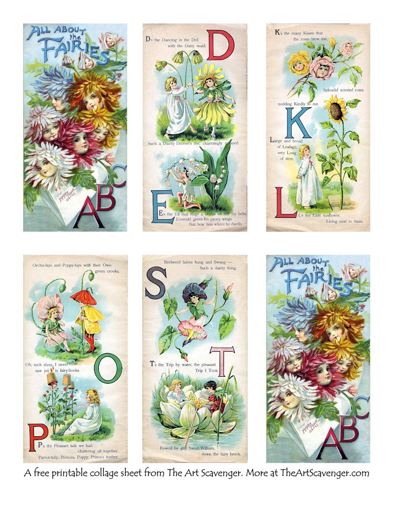 Free Printable Collage & Ephemera Sheets — The Art Scavenger