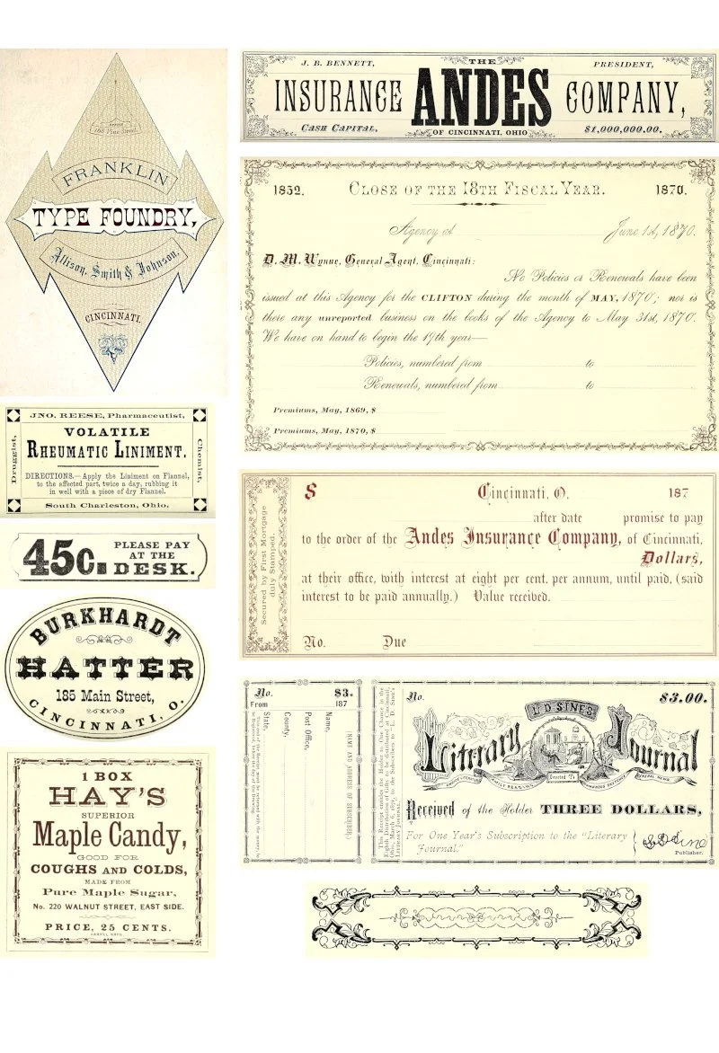 Ephemera — Free Printable Collage & Ephemera Sheets — The Art Scavenger
