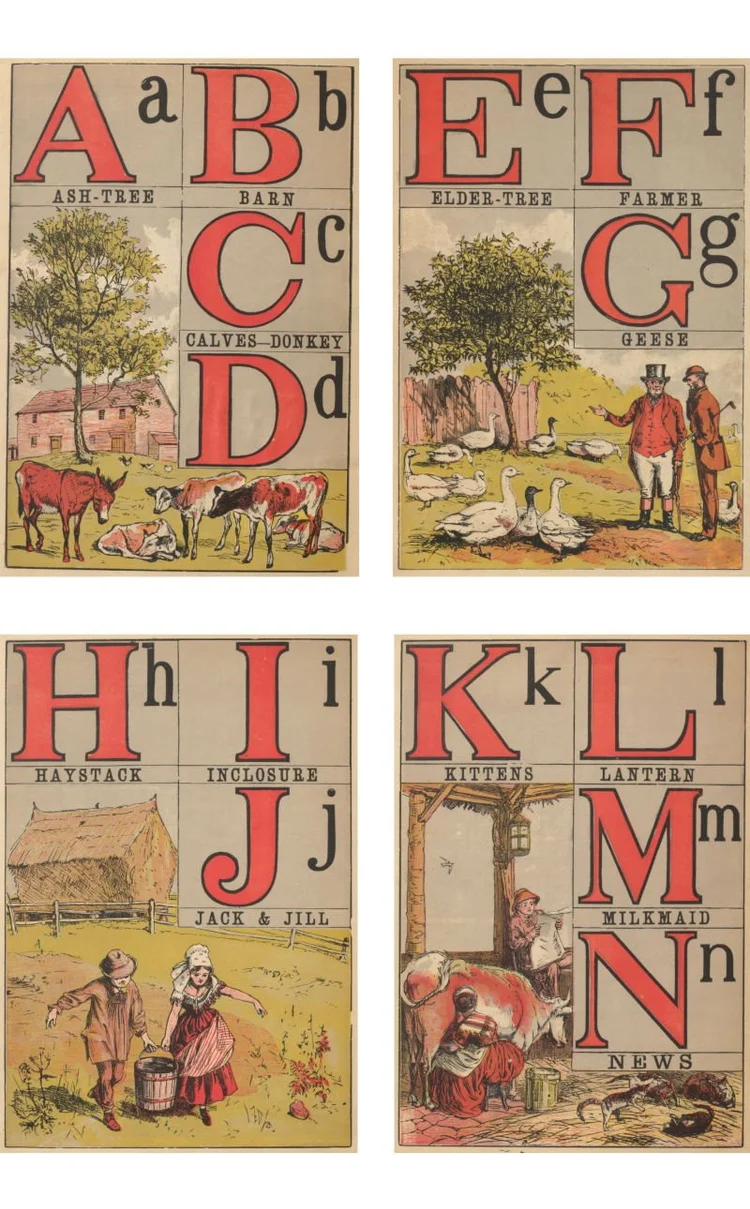 Free ABC Vintage Printable Giveaway — The Art Scavenger