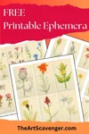 Printable Flower Ephemera — The Art Scavenger