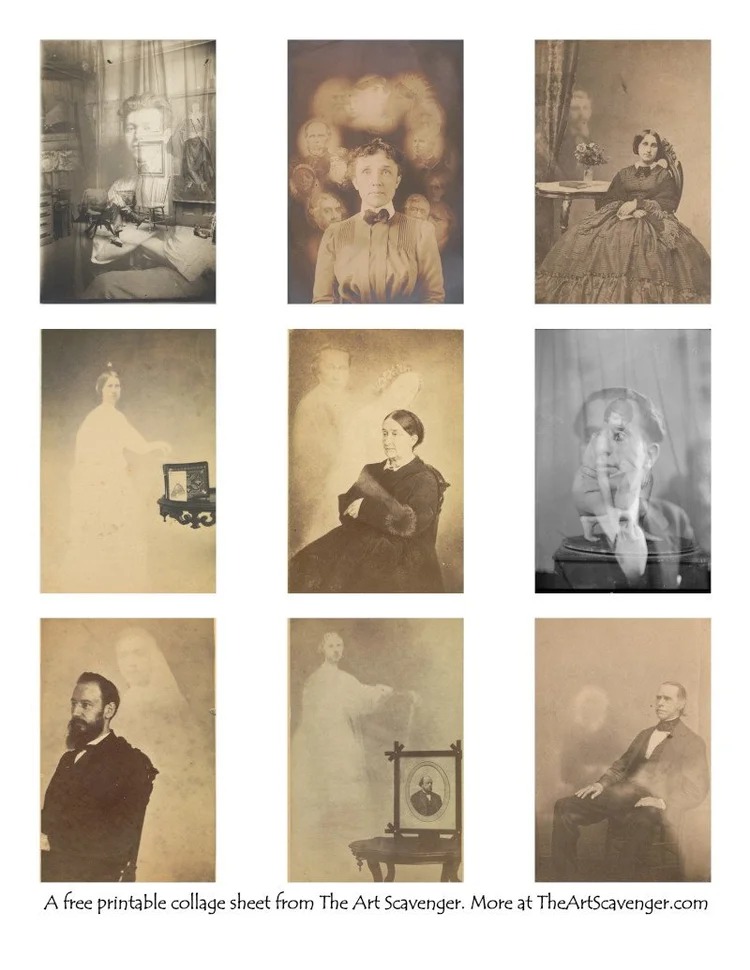 Ephemera — Free Printable Collage & Ephemera Sheets — The Art Scavenger