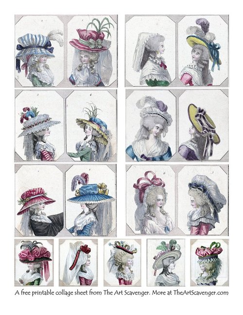 Ephemera — Free Printable Collage & Ephemera Sheets — The Art Scavenger