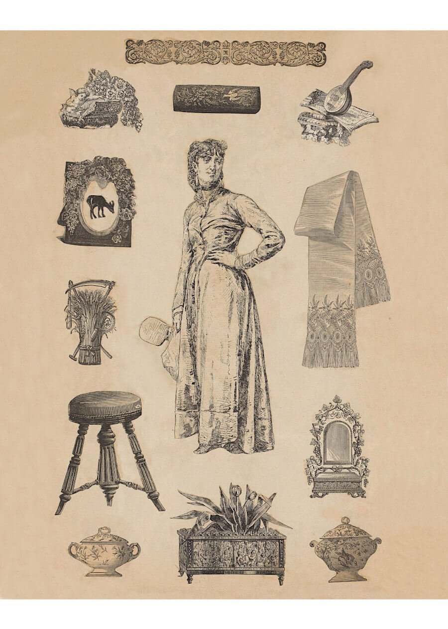 Free Vintage Collage Images from the Victorian Era for Junk Journals ...