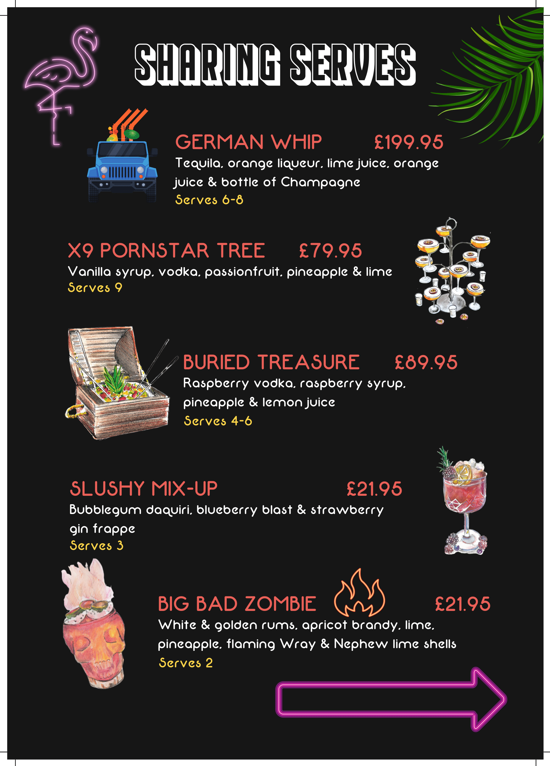 Our Menus | Cocktails, Drinks & Food | Book Your Table — HOWLERS