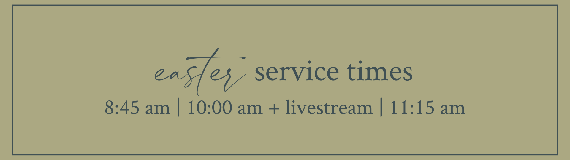 Easter 2024 — Storyhill Church