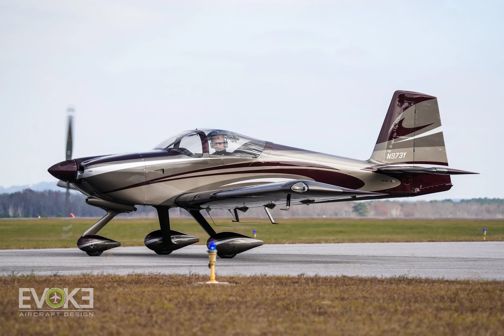 Van's RV-9A N973Y Paint Scheme — Evoke Aircraft Design