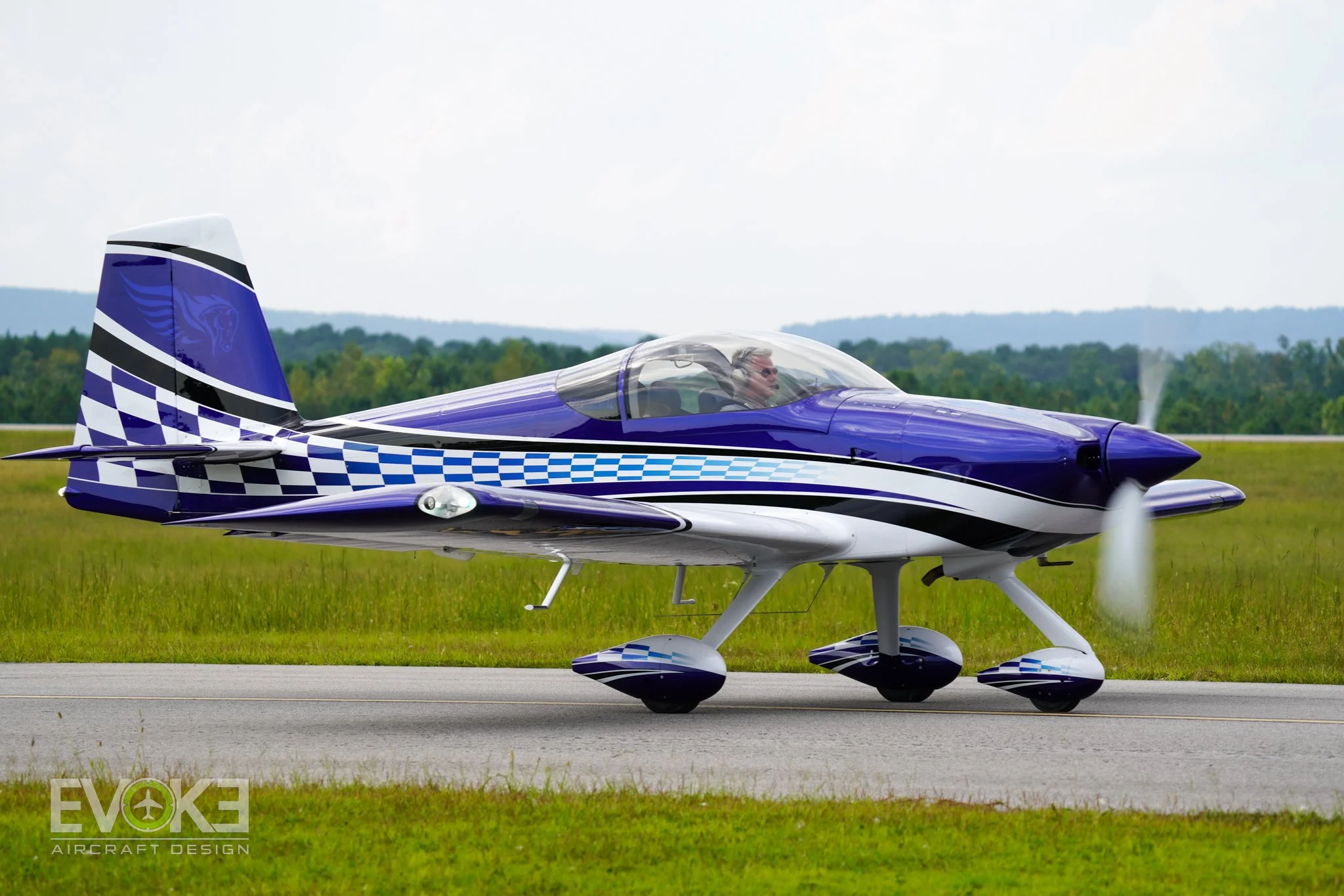 Van's RV-7A N374P Paint Scheme — Evoke Aircraft Design