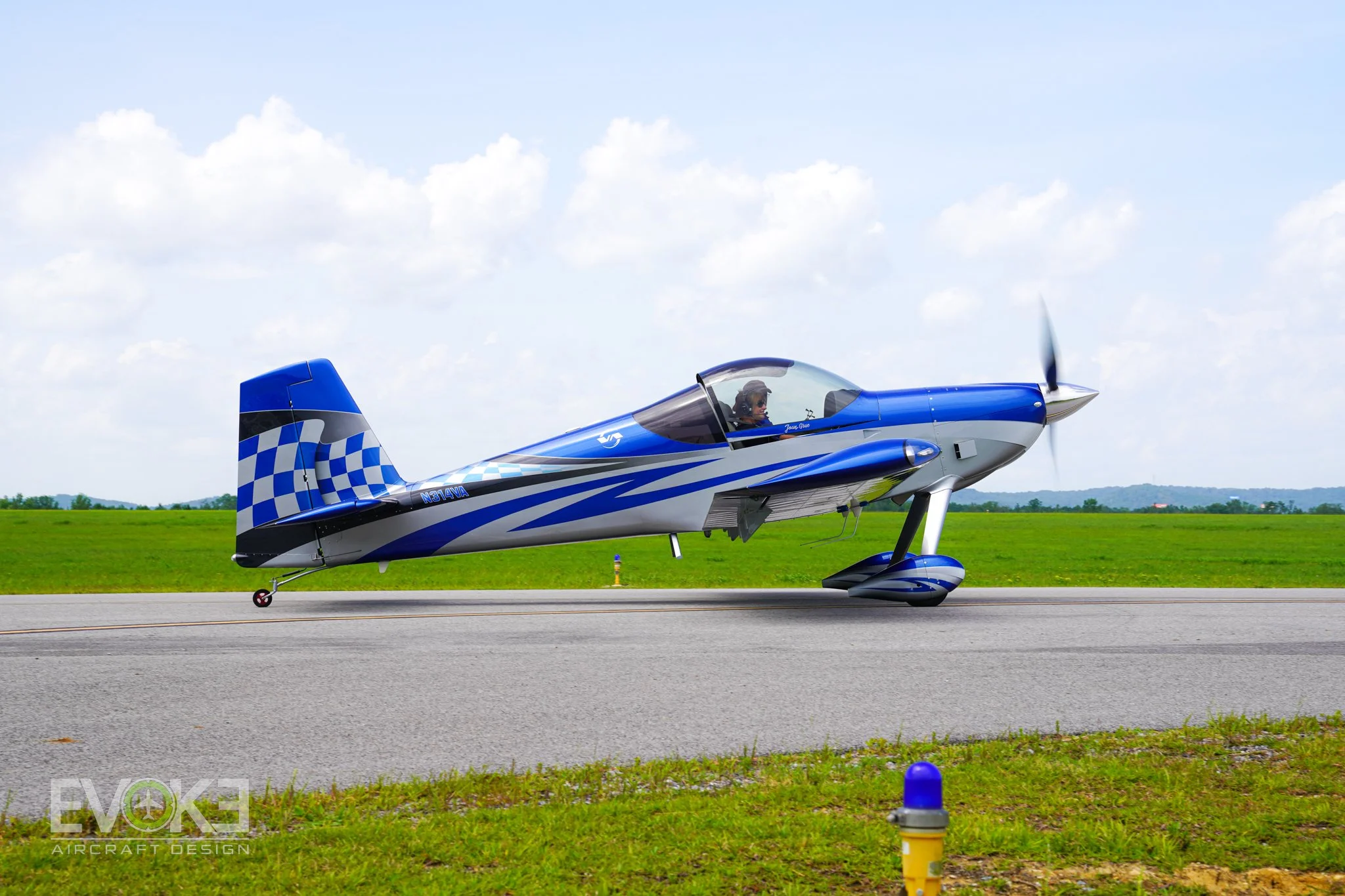 Van's RV-14 N314VA Paint Scheme — Evoke Aircraft Design