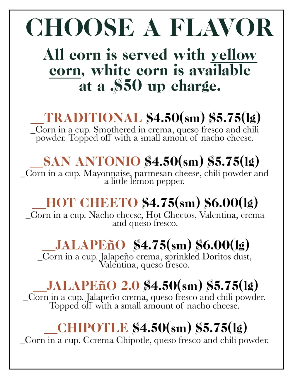 Menu: Deco District — Elotitos