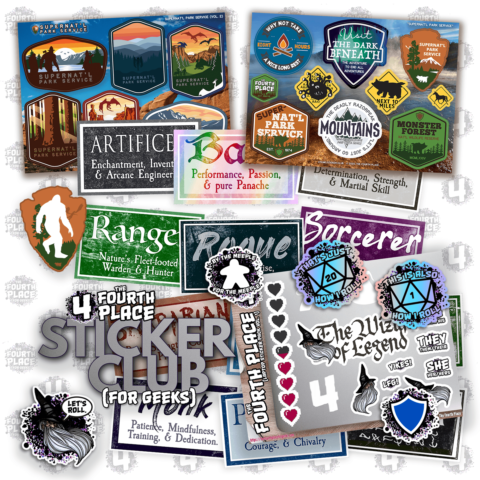 Honorary Park Ranger ID Card from Supernat'l Park Service