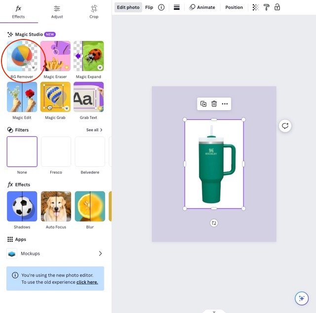 How to Use Background Remover in Canva — Firther Design Co. | Canva ...