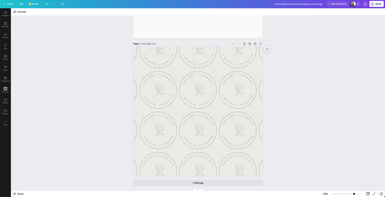 How To Create A Custom Pattern In Canva — Firther Design Co. | Canva ...