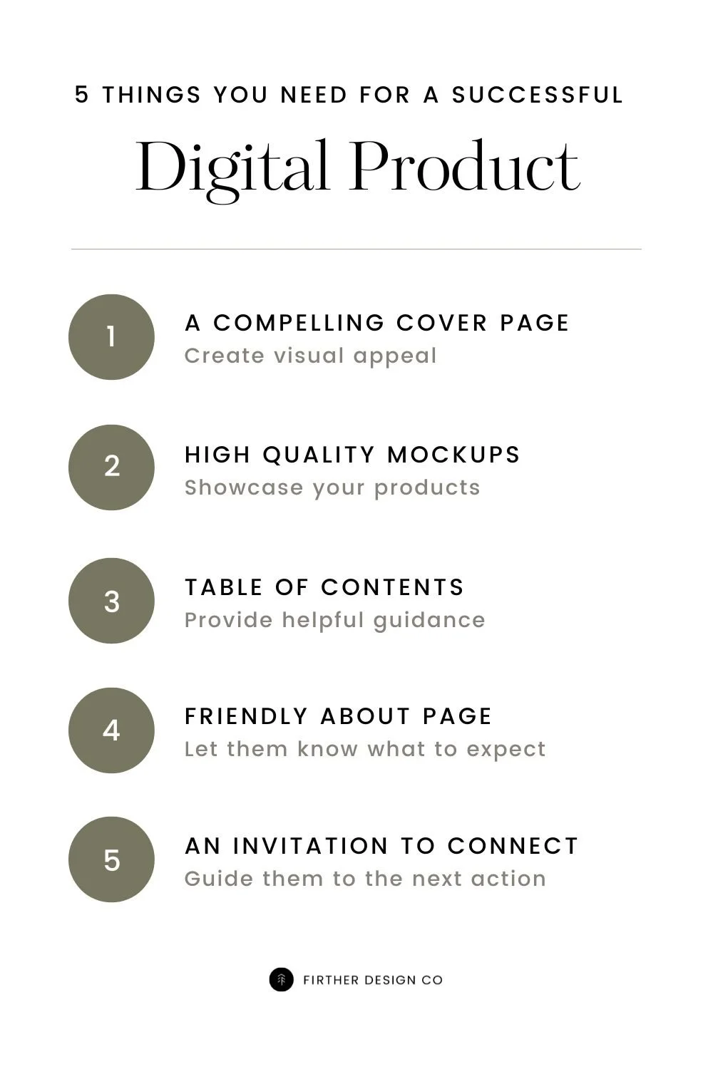 5 Things You Need for an Amazing Digital Product — Firther Design Co ...
