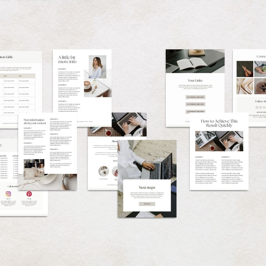 Shop | Canva Design Templates and Courses | Enhance Your Creations ...