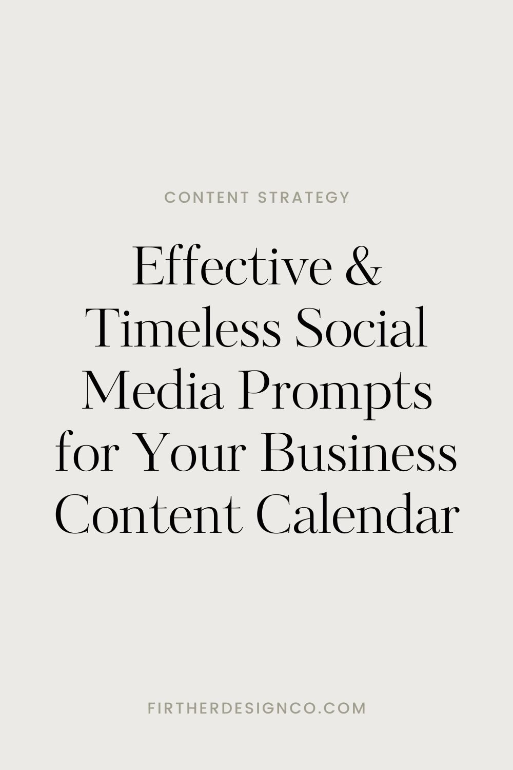 Effective and Timeless Social Media Prompts for Your Business Content ...