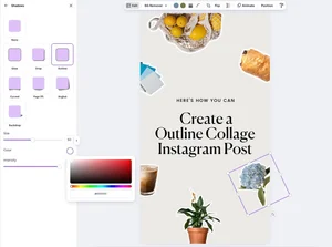 Mastering the White Outline Effect in Canva (Trending Instagram ...