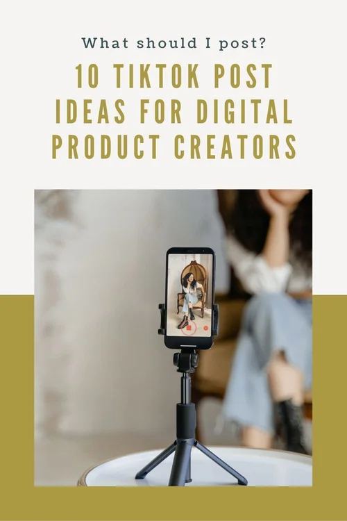 10 TikTok Post Ideas for Digital Product Creators — Firther Design Co ...