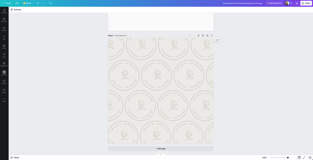 How To Create A Custom Pattern In Canva — Firther Design Co. | Canva ...