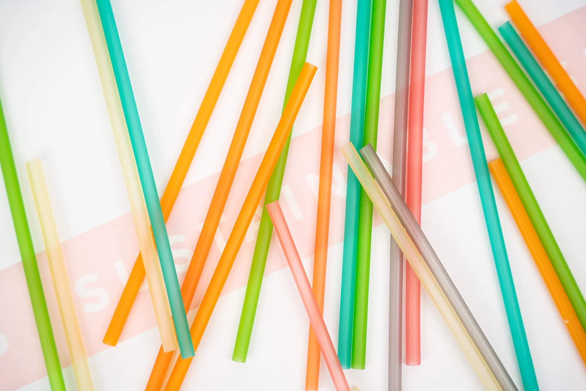 Rice Straws Regular Mixed Colours 6mm — Sip