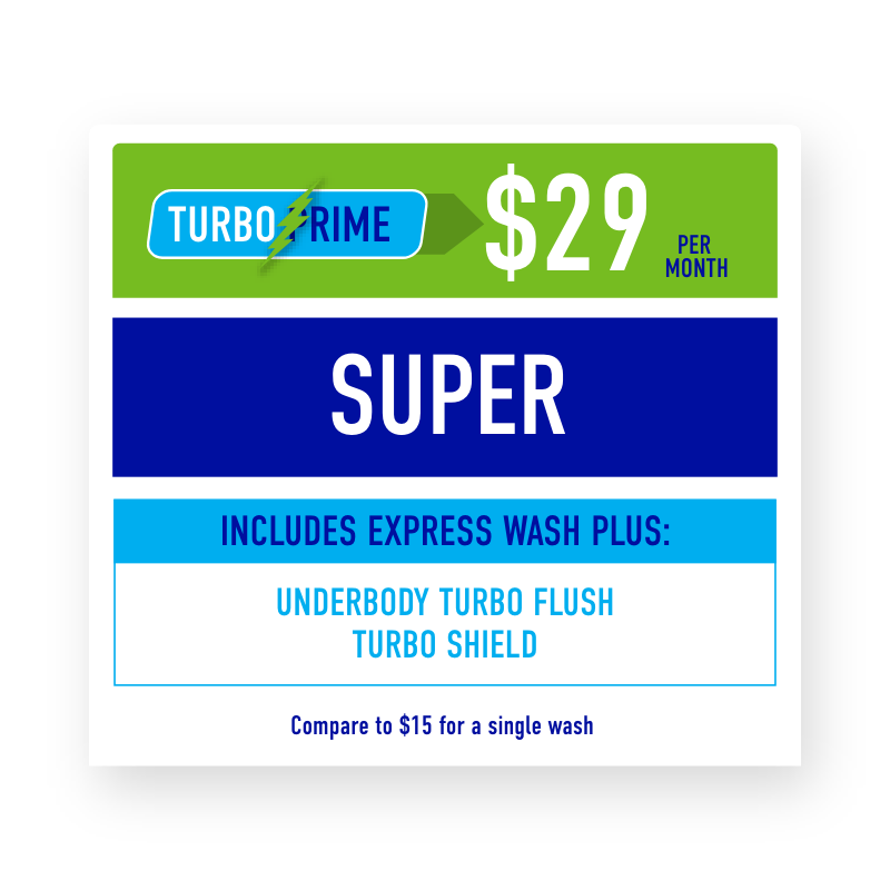 Explore Our Monthly Car Wash Memberships — Turbo Wash Car Wash
