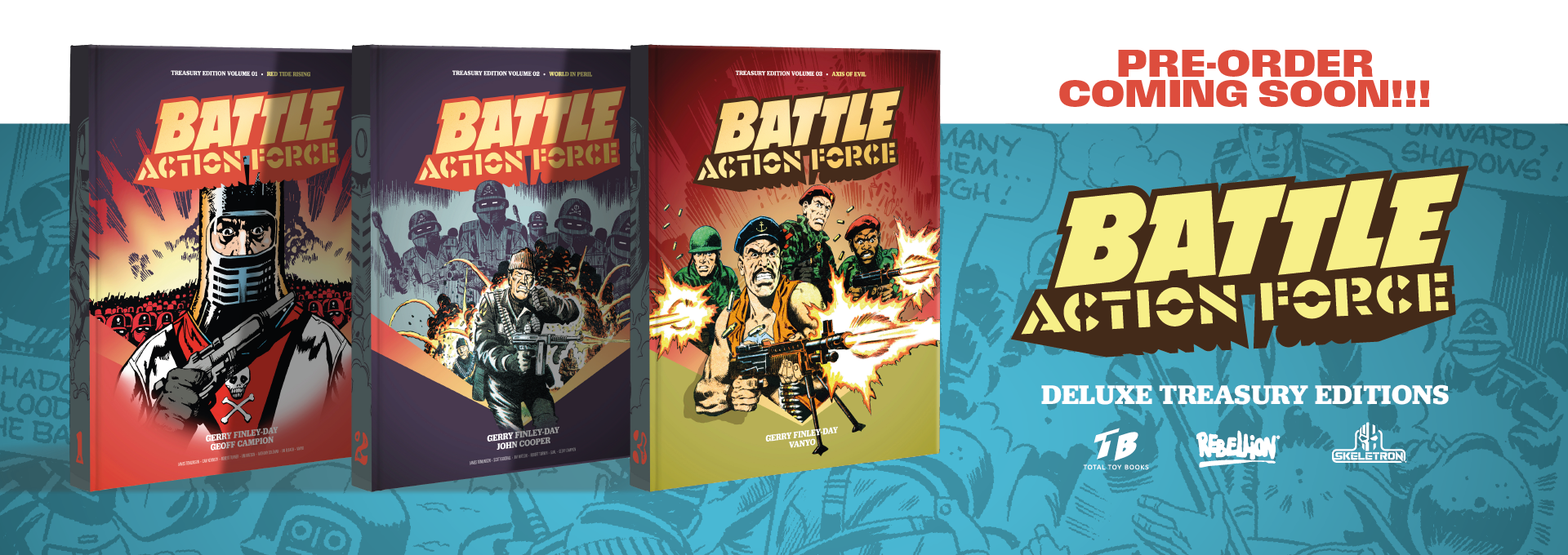 BATTLE ACTION FORCE TREASURY EDITIONS — Total Toy Books