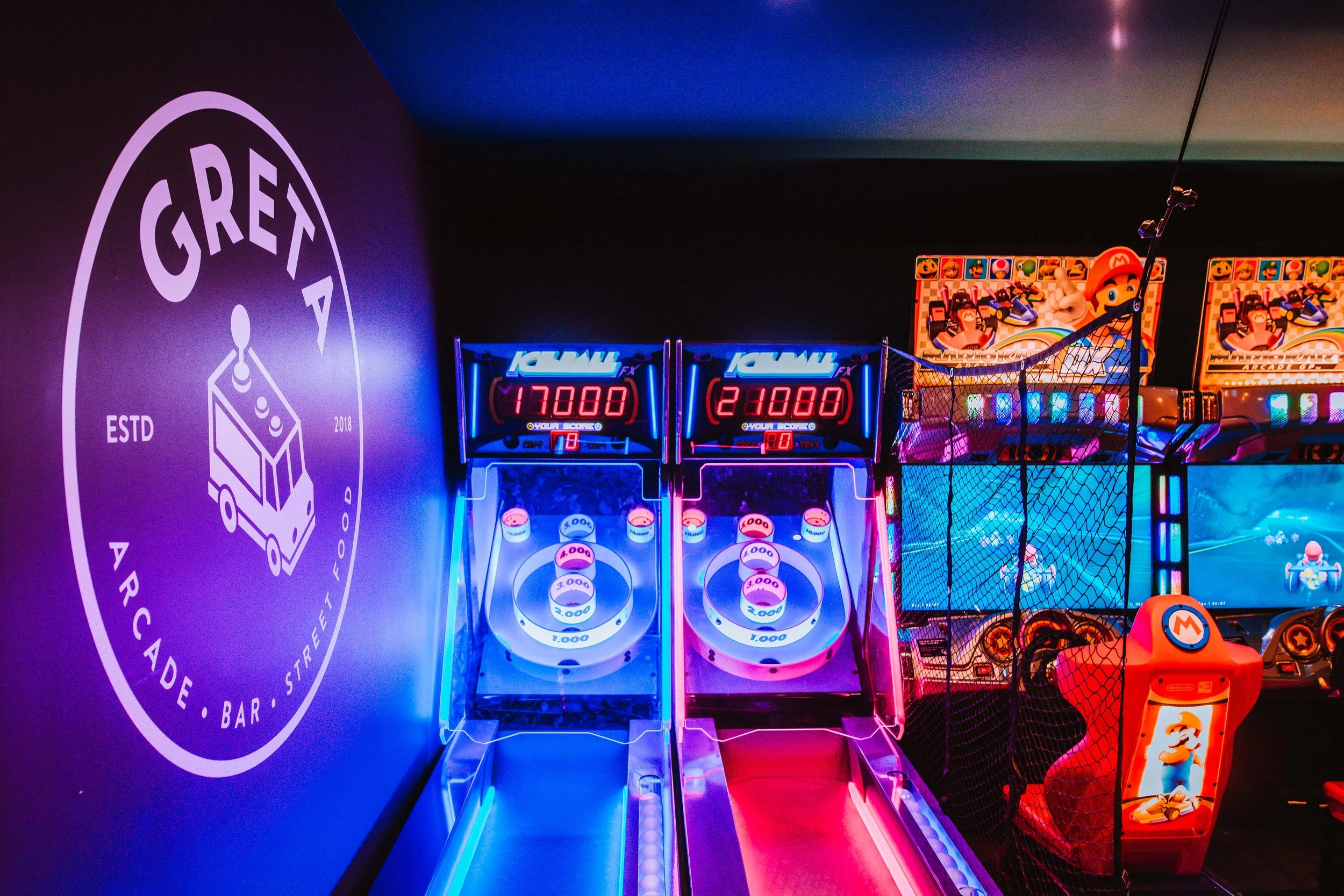 GRETA Arcade Bar — Accolade Creative — Marketing, Branding and Graphic ...