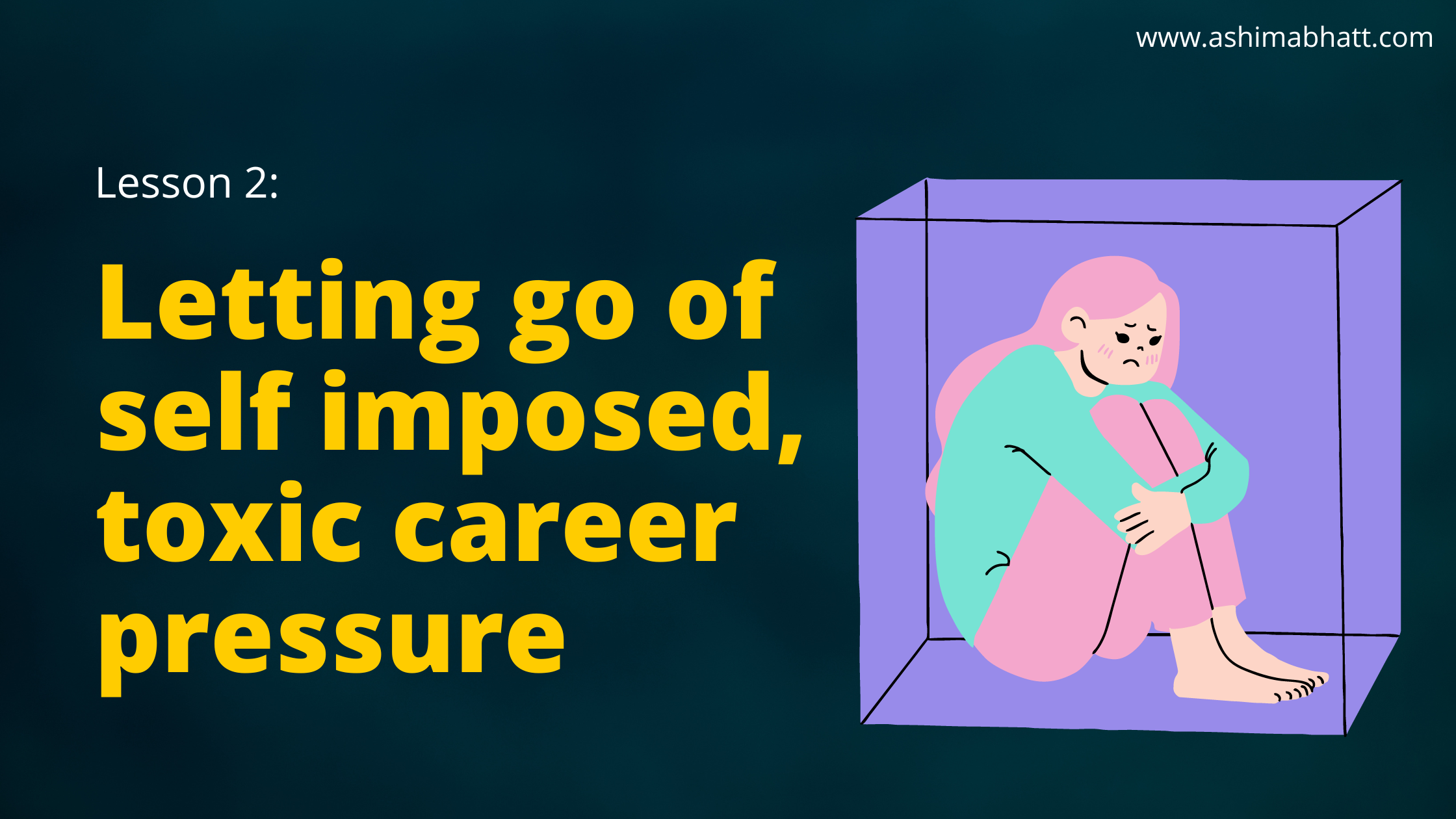 The year I let go of toxic career pressure: 5 lessons from 2023 — Ashima