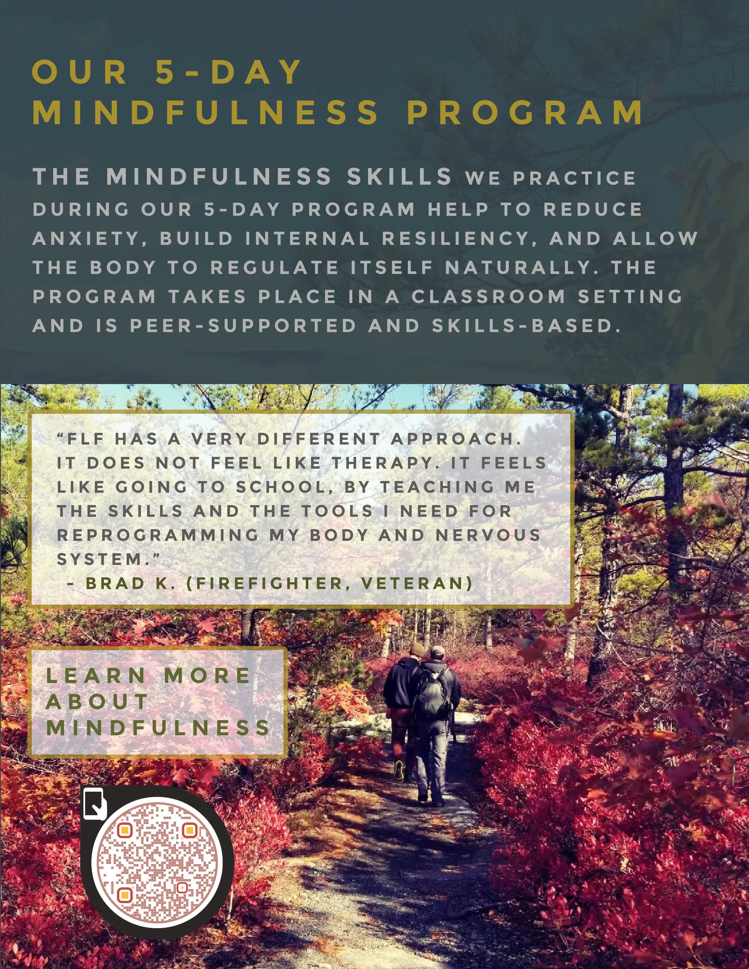 Our Program — FRONT LINE FOUNDATIONS