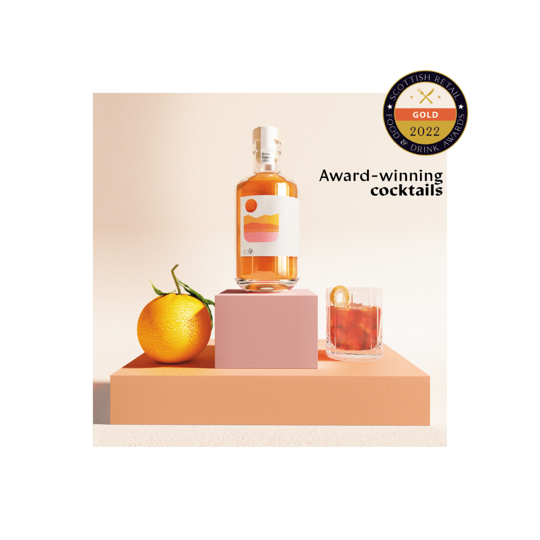 Old Fashioned Cocktail with Sea Tangle 500ml — BRAW LIQUOR CLUB